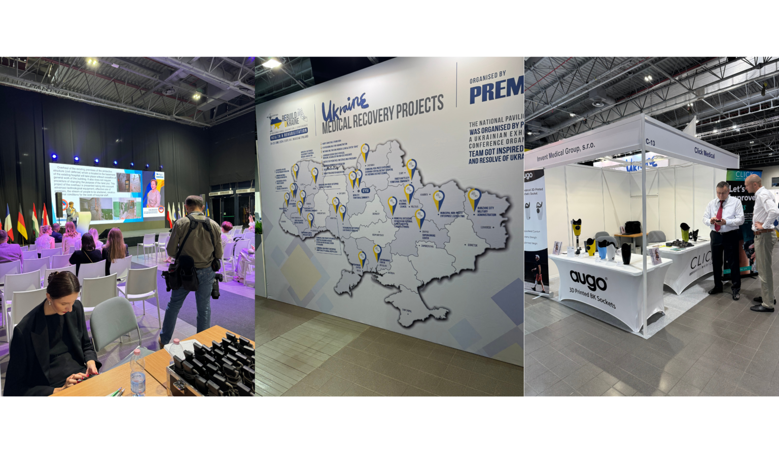 Rebuilding Lives: Click Medical at the Rebuild Ukraine Conference ...